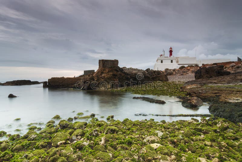 Cabo raso lighthouse stock photo. Image of portugal, europe - 99396872