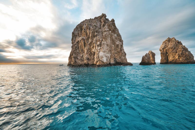 Cabo Rocks Pacific Ocean stock image. Image of ocean - 261602057