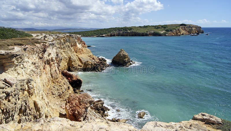 Cabo Rojo, Coast of Ponce, Puerto Rico Stock Photo - Image of landscape ...