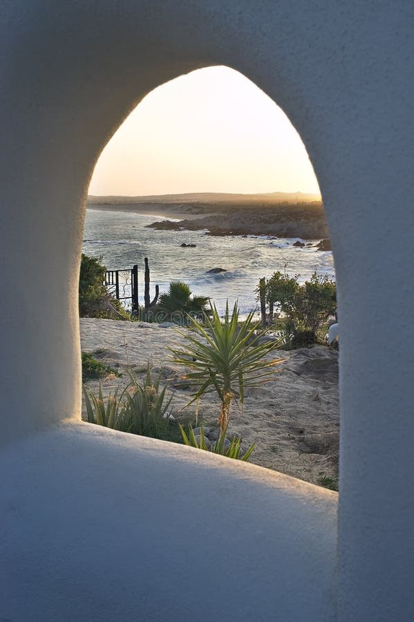 Cabo Sunset stock image. Image of mexico, vacation, tide - 570591