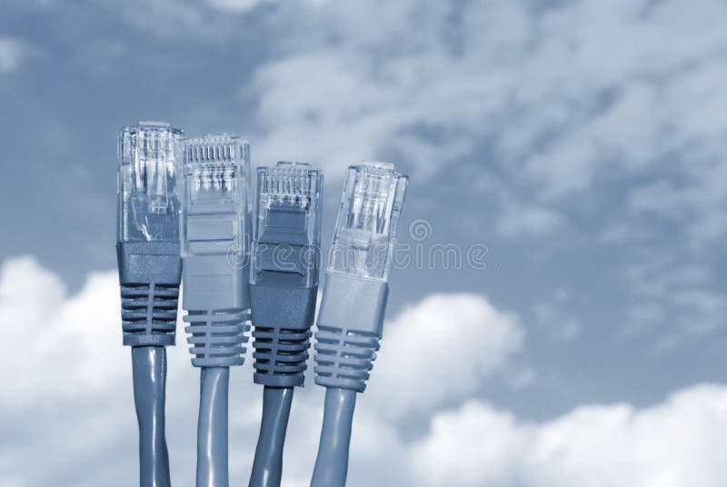 Cabos do Internet foto de stock. Imagem de macho, rede - 6506136