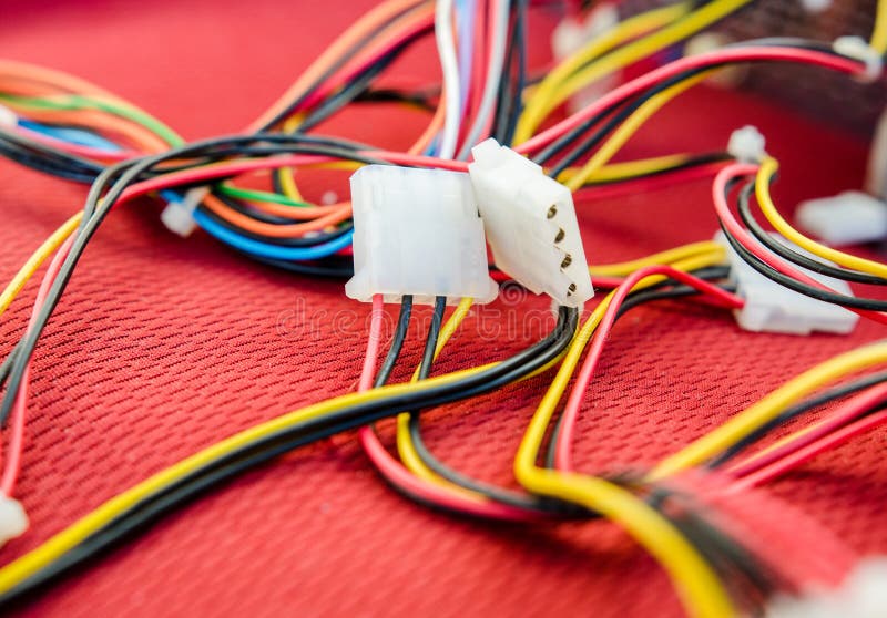 Cabos do PC foto de stock. Imagem de cobre, elétrico - 37808756