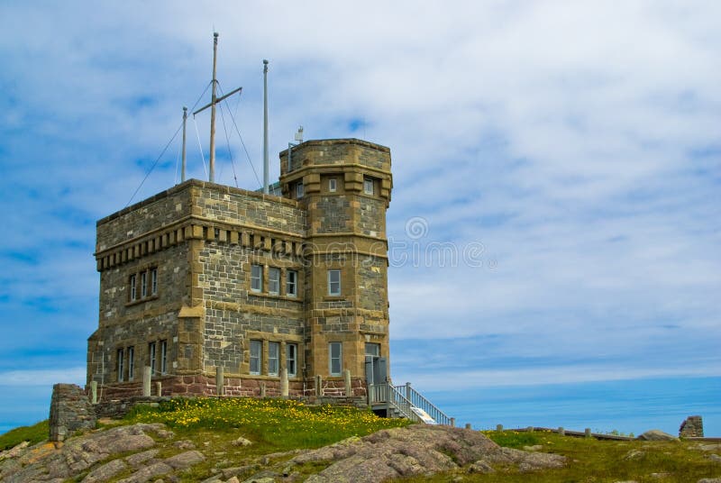 Cabot Tower St. John S Newfoundland Canada. Stock Photo - Image of ...