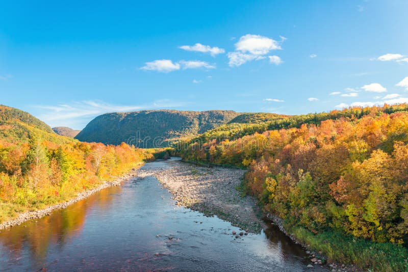 Cabot Trail scenic view stock photo. Image of autumn - 80477108