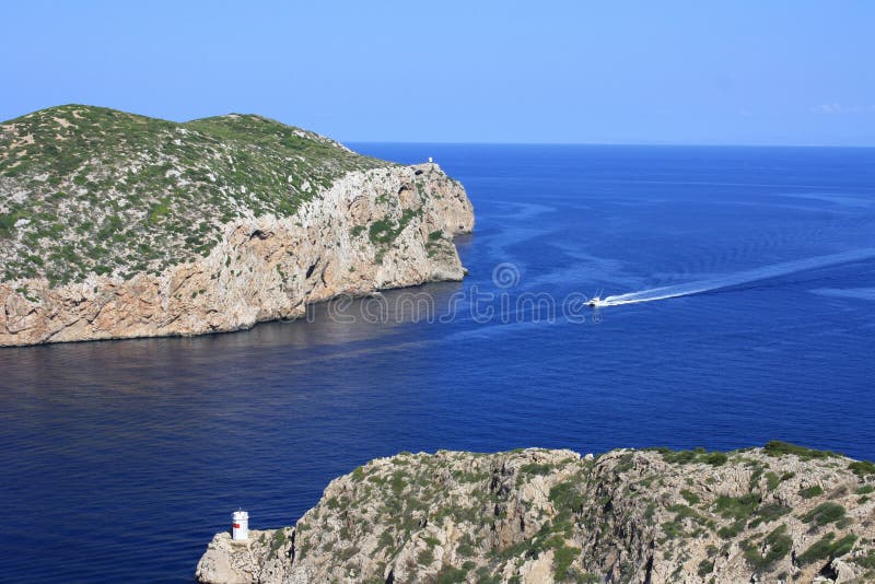 Cabrera Island stock image. Image of island, blue, trip - 24188811