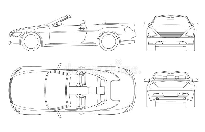 Car Side Profile Stock Illustrations – 4,361 Car Side Profile Stock ...