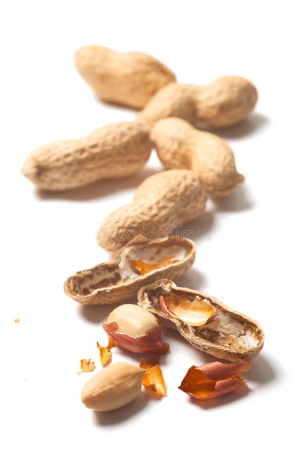 Cacahuetes foto de archivo. Imagen de nutshell, cacahuetes - 11929924