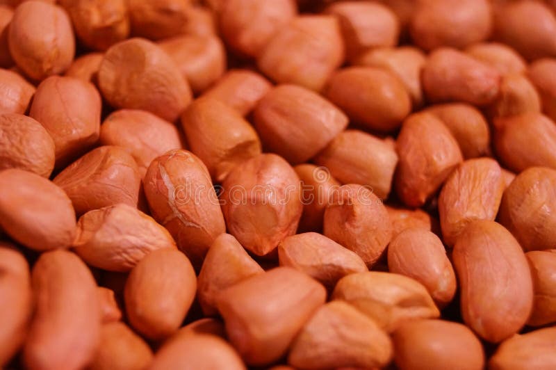 Cacahuetes En La Parada Del Mercado De Los Granjeros Foto de archivo ...