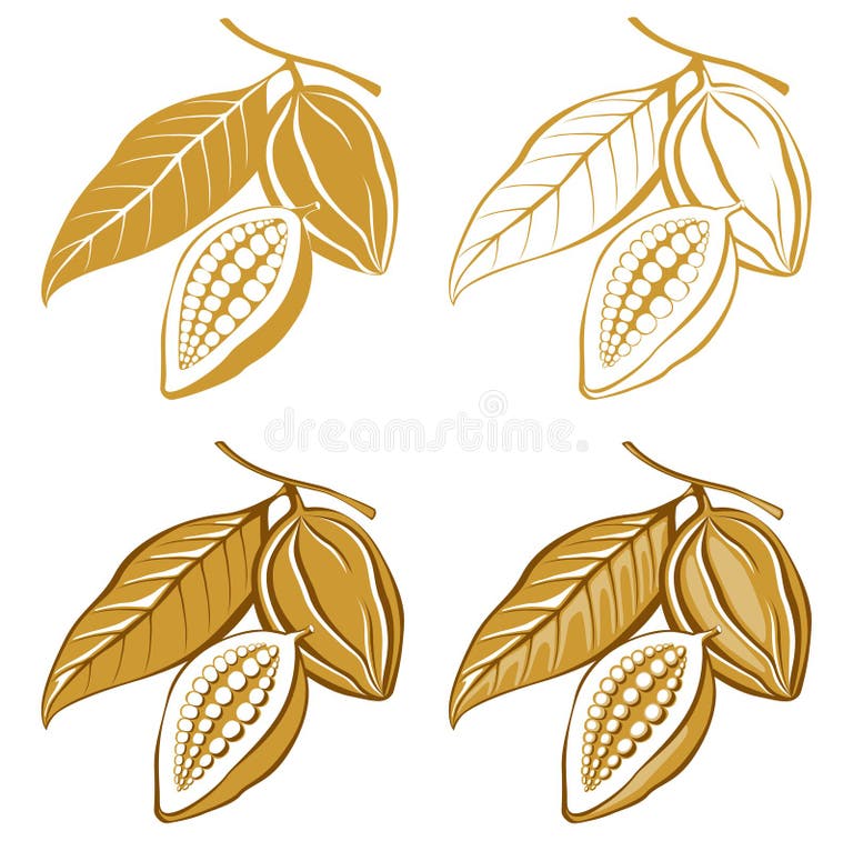 Cocoa Beans Icons Stock Illustrations – 749 Cocoa Beans Icons Stock ...