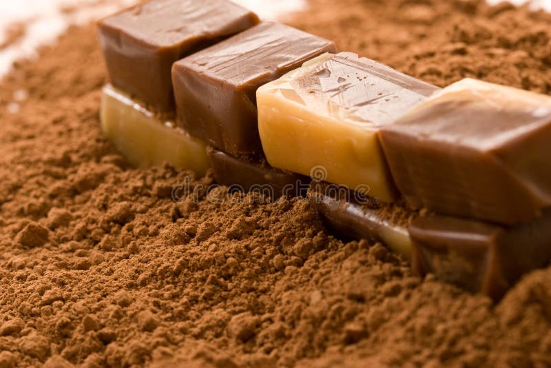 Cacao candy stock photo. Image of confectionery, chocolate - 7971262