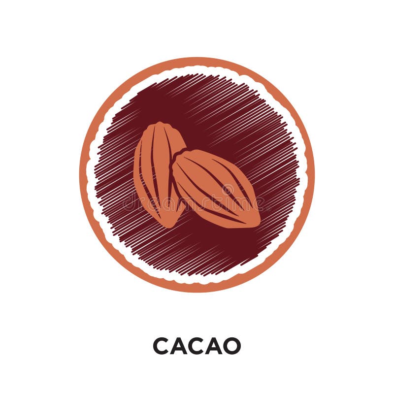 Cacao Chocolate Logo