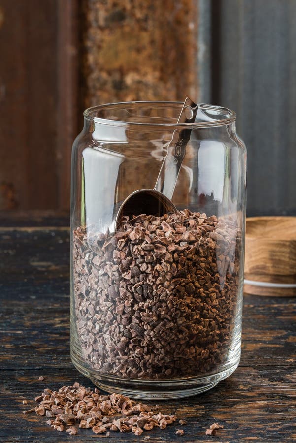 Cacao Nibs stock photo. Image of healthy, container, cuisine - 94927346