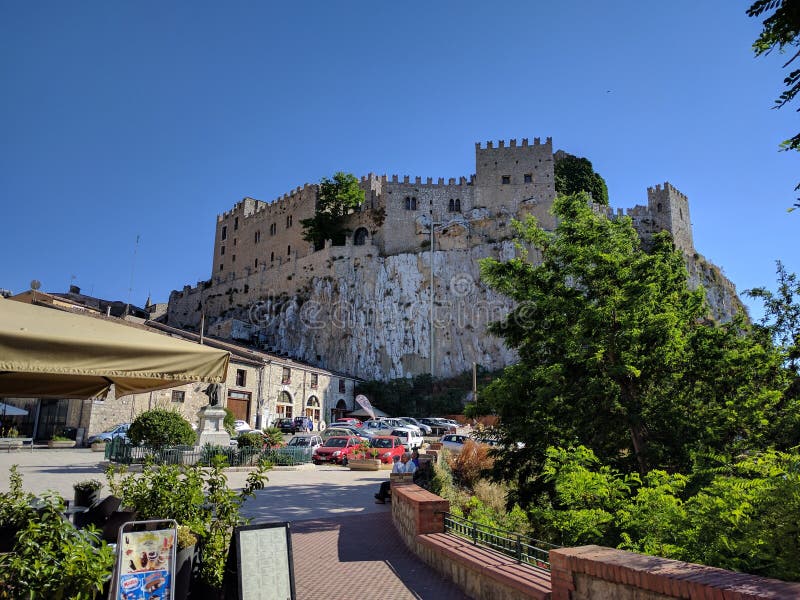 Caccamo castle editorial photo. Image of caccamo, sicily - 97858426