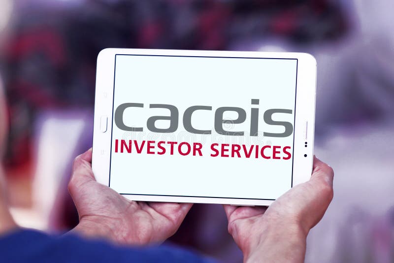 CACEIS-Banklogo redaktionelles stockbild. Bild von beweglich - 120726594