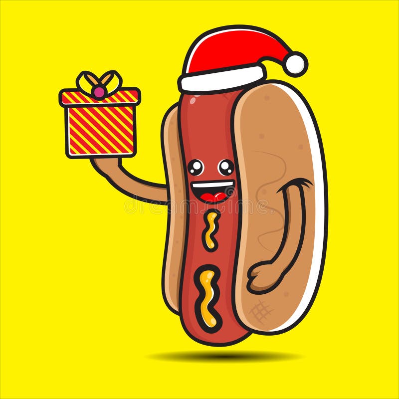 Cachorro Quente Mascote Fofo Ilustração do Vetor - Ilustração de ... Cachorro Quente Mascote Fofo Ilustração do Vetor - Ilustração de ...