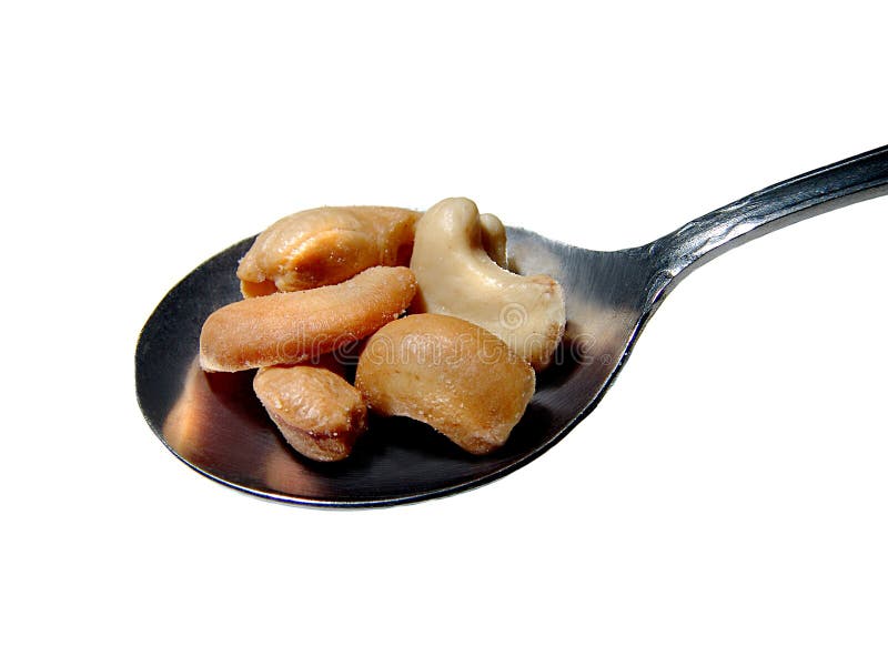 Cashewnoten stock foto. Image of proteïne, vakantie, snack - 1668846