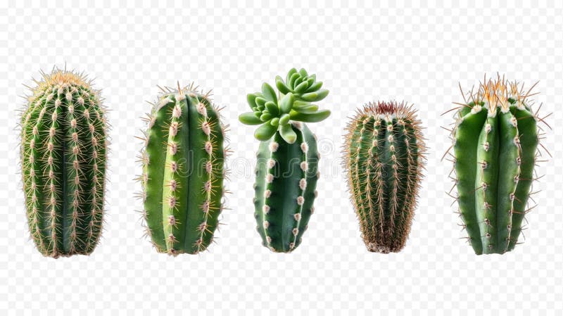 Cacti set stock photo. Illustration of collection, beautiful - 341465730