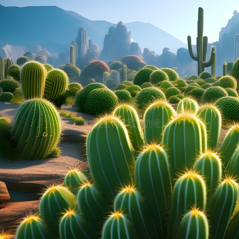 Cacti Field Stock Illustrations – 223 Cacti Field Stock Illustrations ...