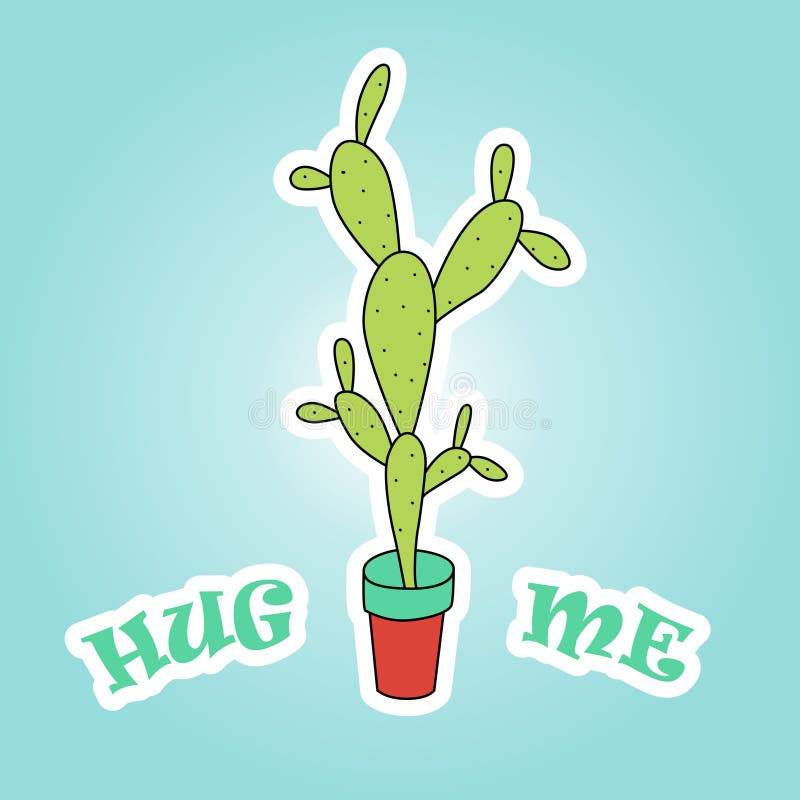 Cactus Hug Stock Illustrations – 501 Cactus Hug Stock Illustrations ...