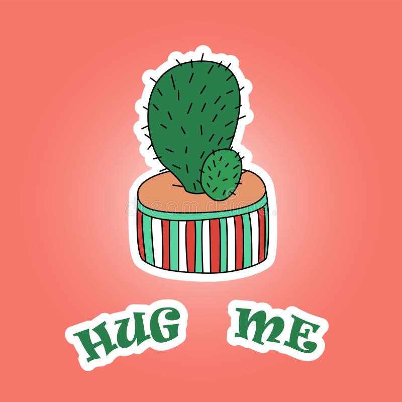 Cactus Hug Stock Illustrations – 501 Cactus Hug Stock Illustrations ...