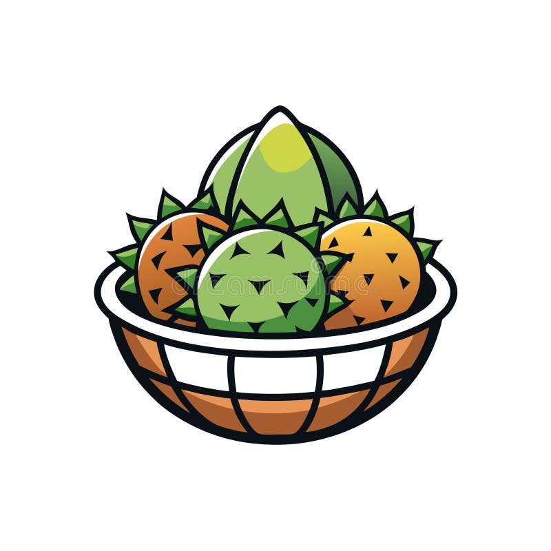 Cactus Fruits Vector Illustration Stock Illustrations – 1,275 Cactus Fruits Vector Illustration ...