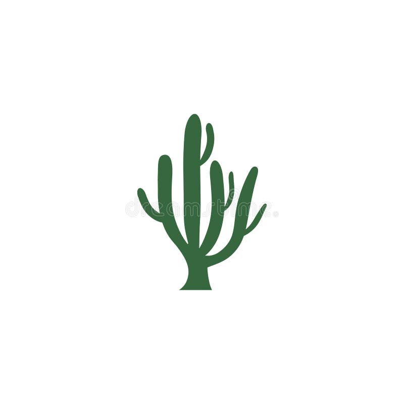 Cactus Icon Logo template stock vector. Illustration of desert - 162283719