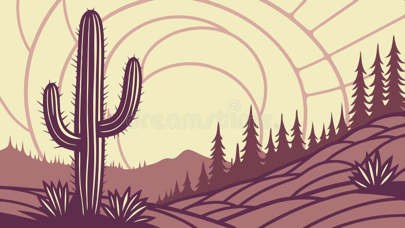 Sunny Day in the Forest with Forest Inhabitants Illustration Stock ...