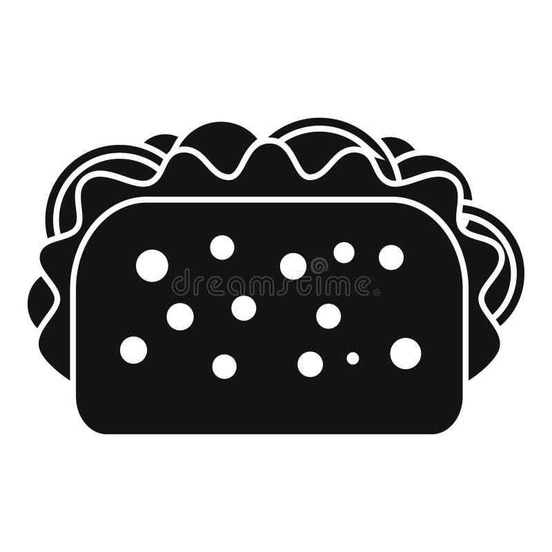 Cactus Taco Icon Simple Vector. Mexican Food Stock Vector ...
