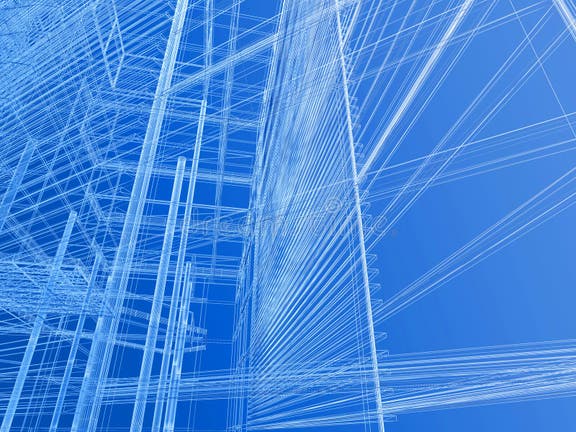 Cad background stock illustration. Illustration of monochrome - 1068163