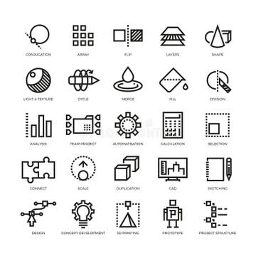Cad Drawing Icons Stock Illustrations – 255 Cad Drawing Icons Stock ...