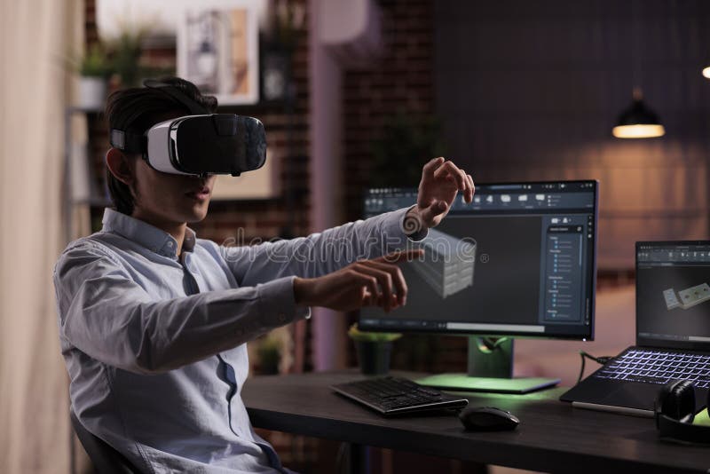 Cad Engineer Manufacturing Industrial Product Stock Photo - Image of ...