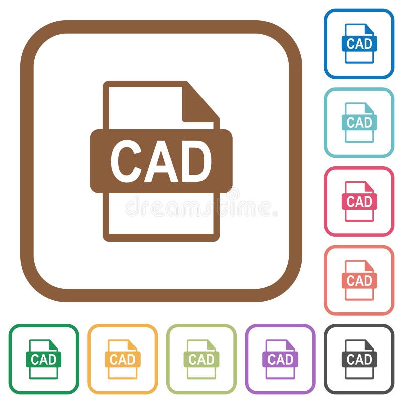 Cad Icons Stock Illustrations – 574 Cad Icons Stock Illustrations ...
