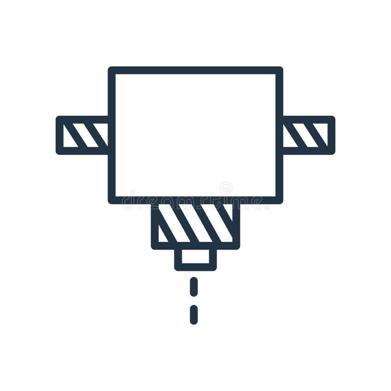 Prototype Concept Vector Linear Icon Isolated on Transparent Background ...