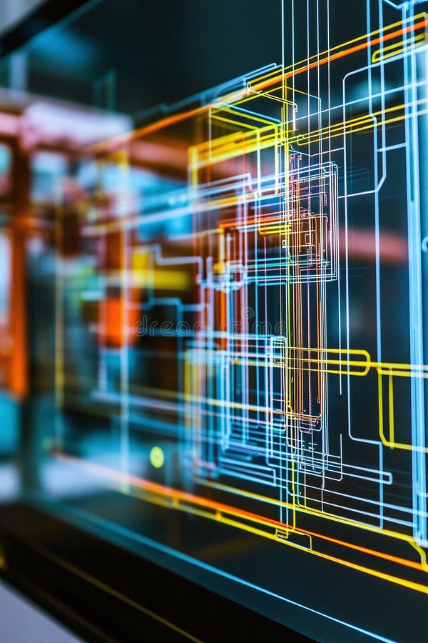 CAD Interface Illustrating a Renewable Energy Integration Plan into the ...