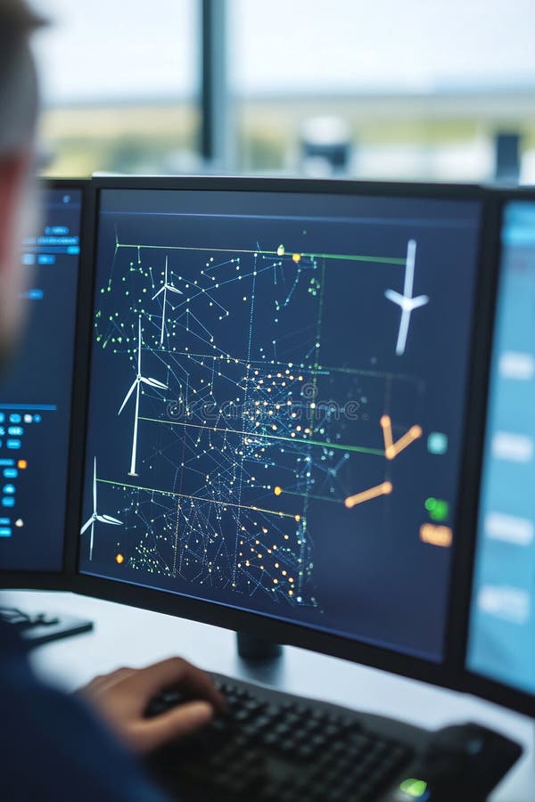 CAD Interface Showing a Scalable Design of a Renewable Energy Grid ...
