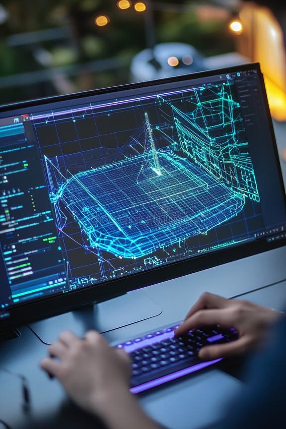 CAD Interface Showing a Scalable Design of a Renewable Energy Grid ...