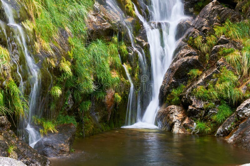 Small Cascade Waterfall stock image. Image of beautiful - 39003341