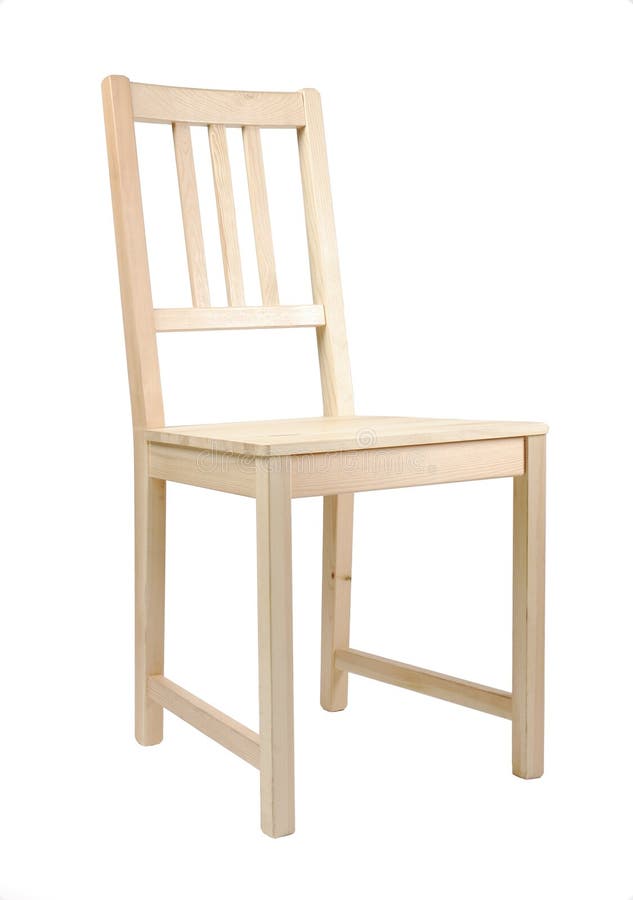 Cadeira de madeira simples imagem de stock. Imagem de assento - 3094113