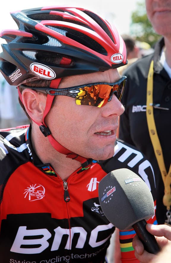 Cadel Evans editorial stock image. Image of peloton, competition - 20246859