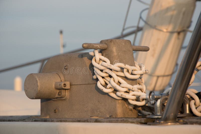 Cadena de ancla foto de archivo. Imagen de acceso, viejo - 43189040