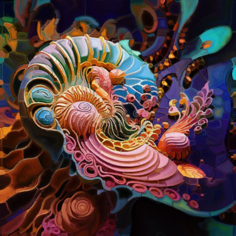 Cadence of Color Compilation Stock Image - Image of synthetic, contour ...