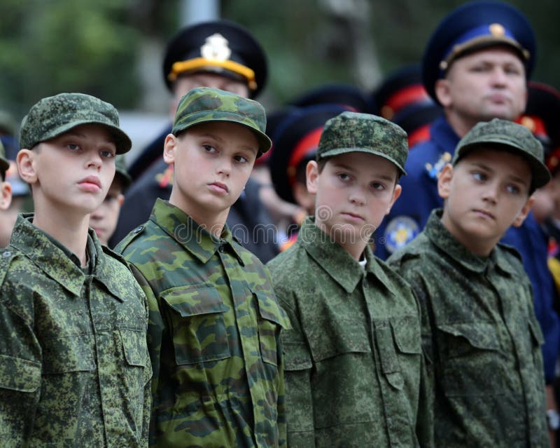 The Cadets of the First Moscow Cadet Corps. Editorial Image - Image of ...