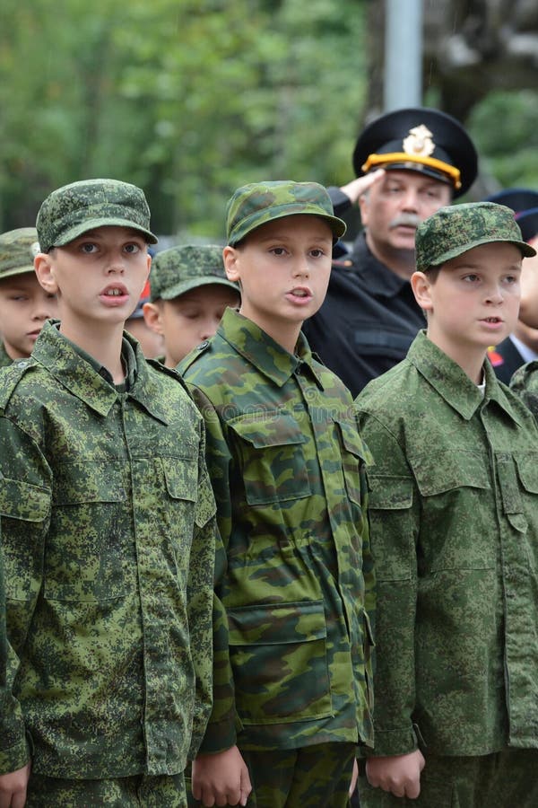 The Cadets of the First Moscow Cadet Corps. Editorial Photo - Image of ...