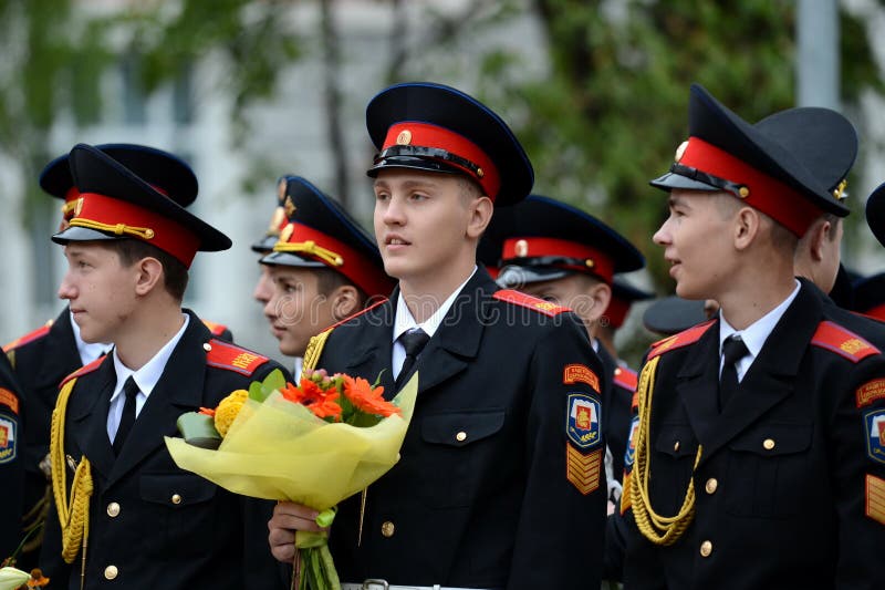 The Cadets of the First Moscow Cadet Corps. Editorial Image - Image of ...