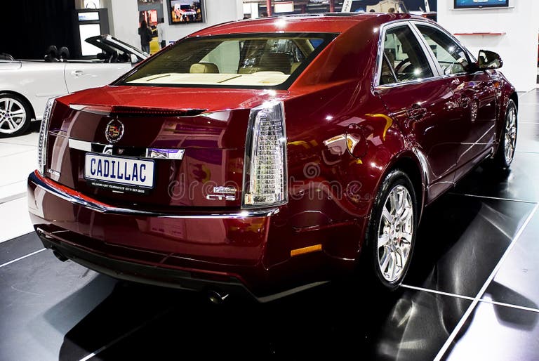 Cadillac CTS - Rear Left Third - MPH Editorial Photo - Image of ...