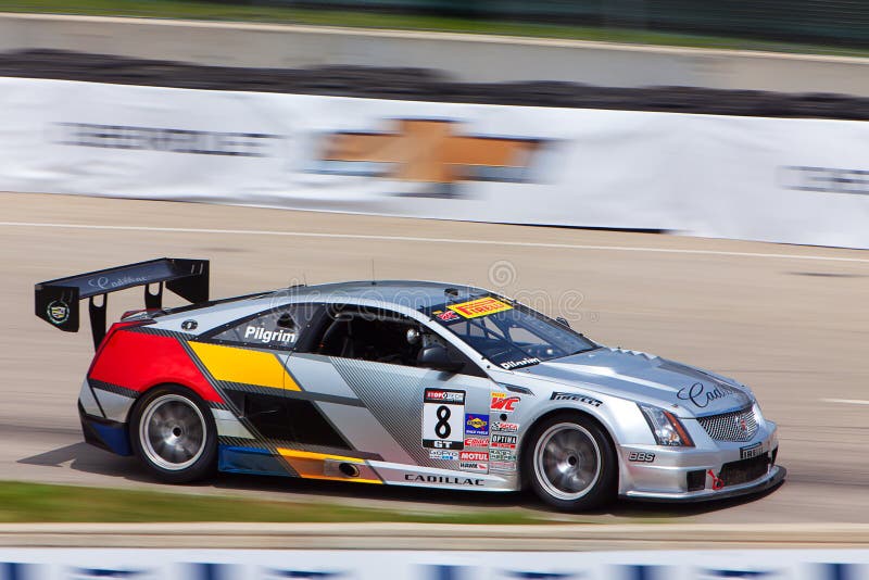 Cadillac Emballant Detoit 2013 Grand Prix Image éditorial - Image du ...