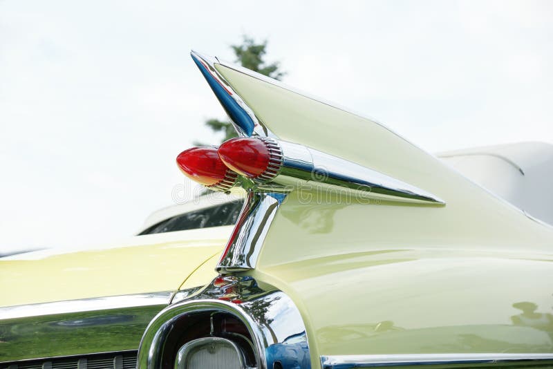 Cadillac Rear End stock image. Image of classic, autos - 5921459