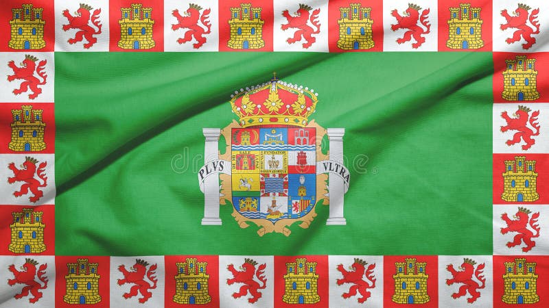 Cadiz Province of Spain Flag Stock Photo - Image of effect, flag: 192956946