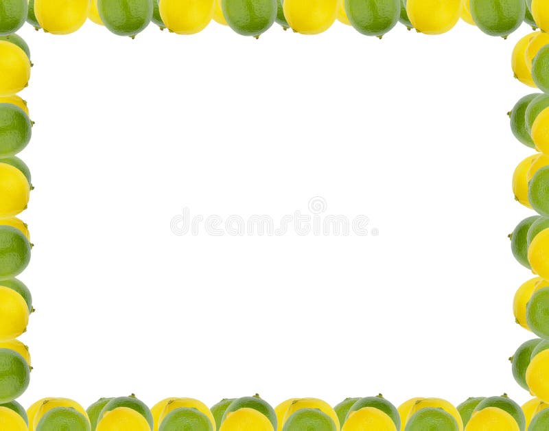 Cadre De Citron Et De Limette Image. Image: 15220929