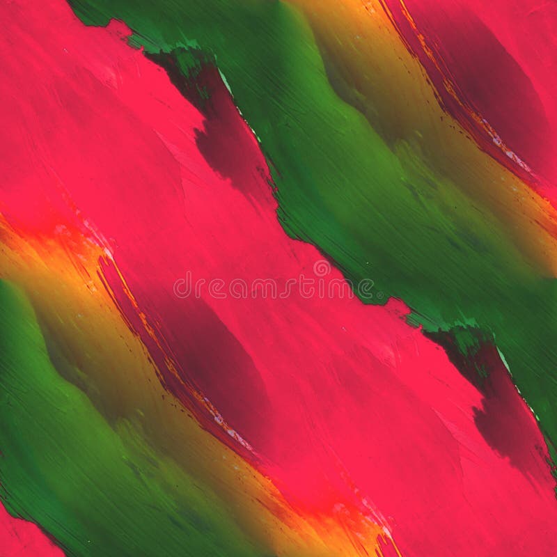 Cadre De Tableau De Palette Rouge, Graphique Jaune Et Vert Illustration ...